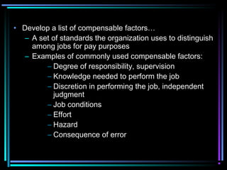 Job evaluation bb | PPT