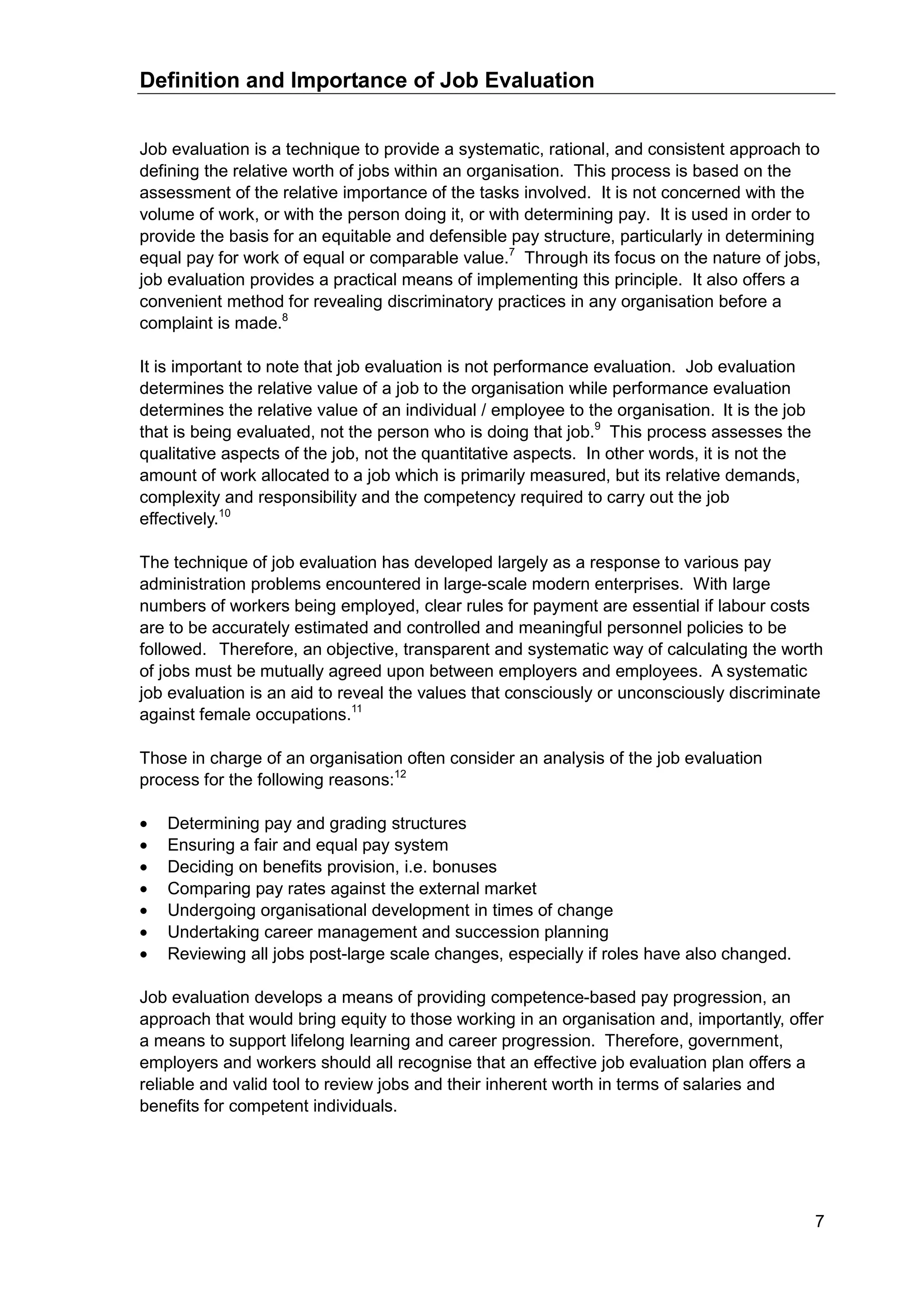 Job evaluation eng | PDF