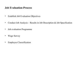 Job evaluation & merit rating | PPT