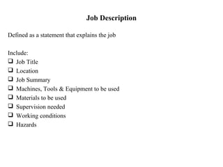 Job evaluation & merit rating | PPT