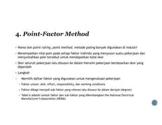 PART 1 - Evaluasi Pekerjaan & Penilaian Kinerja | PDF