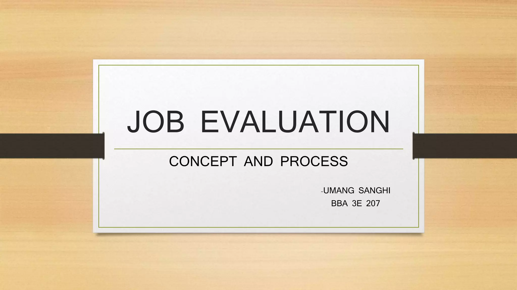JOB EVALUATION PPT.pptx