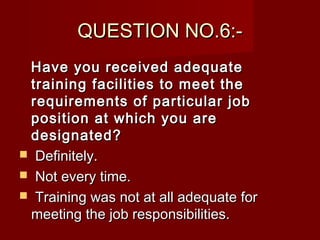 Job Evaluation Questionaries | PPT