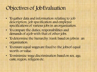 Job evaluation scope_process | PPTX