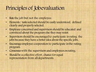 Job evaluation scope_process | PPTX