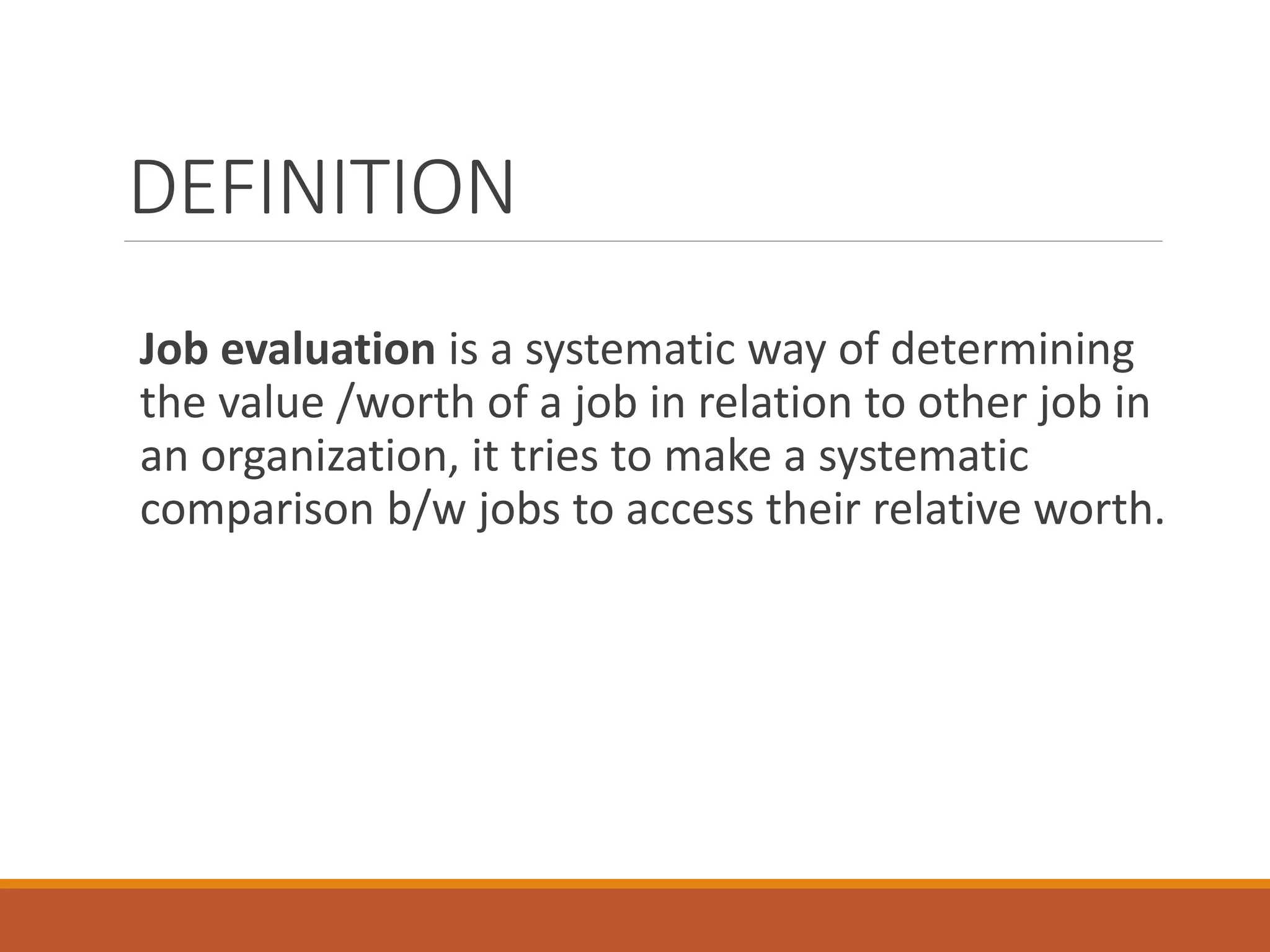 Job evolution ppt | PPTX