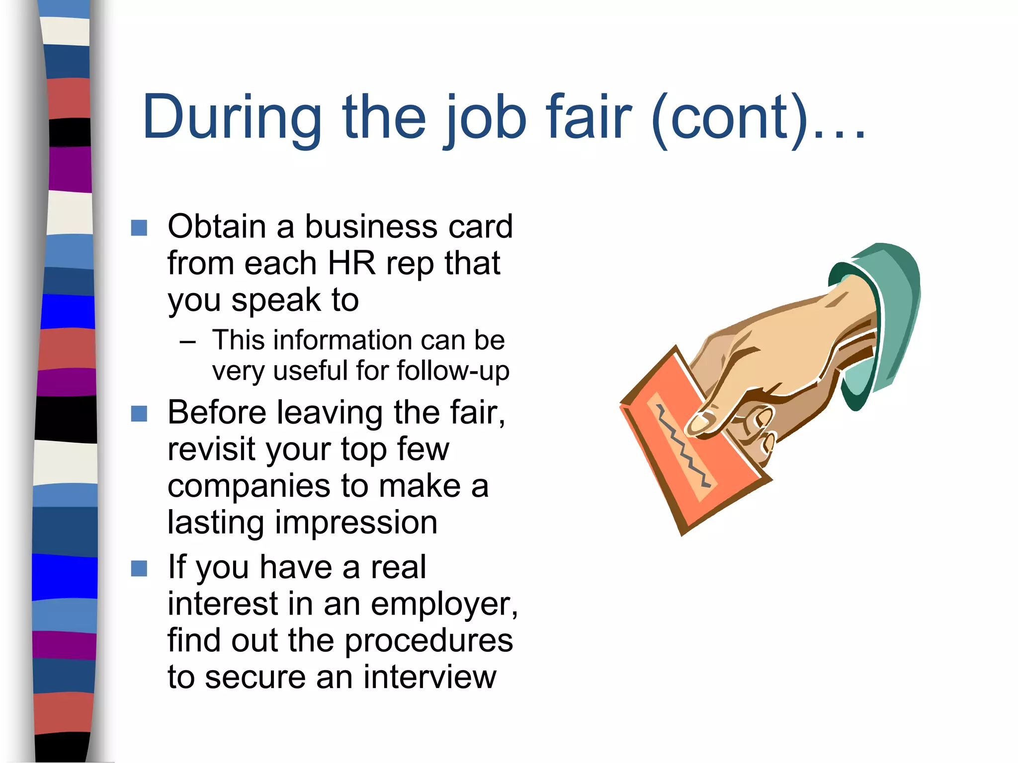 Job Fair Preparation | PDF