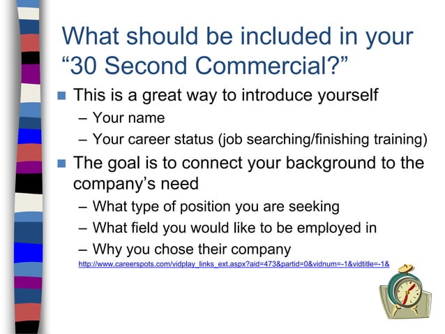 Job Fair Preparation | PPT