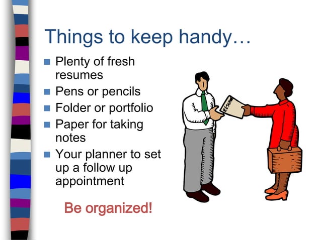 Job Fair Preparation | PPT