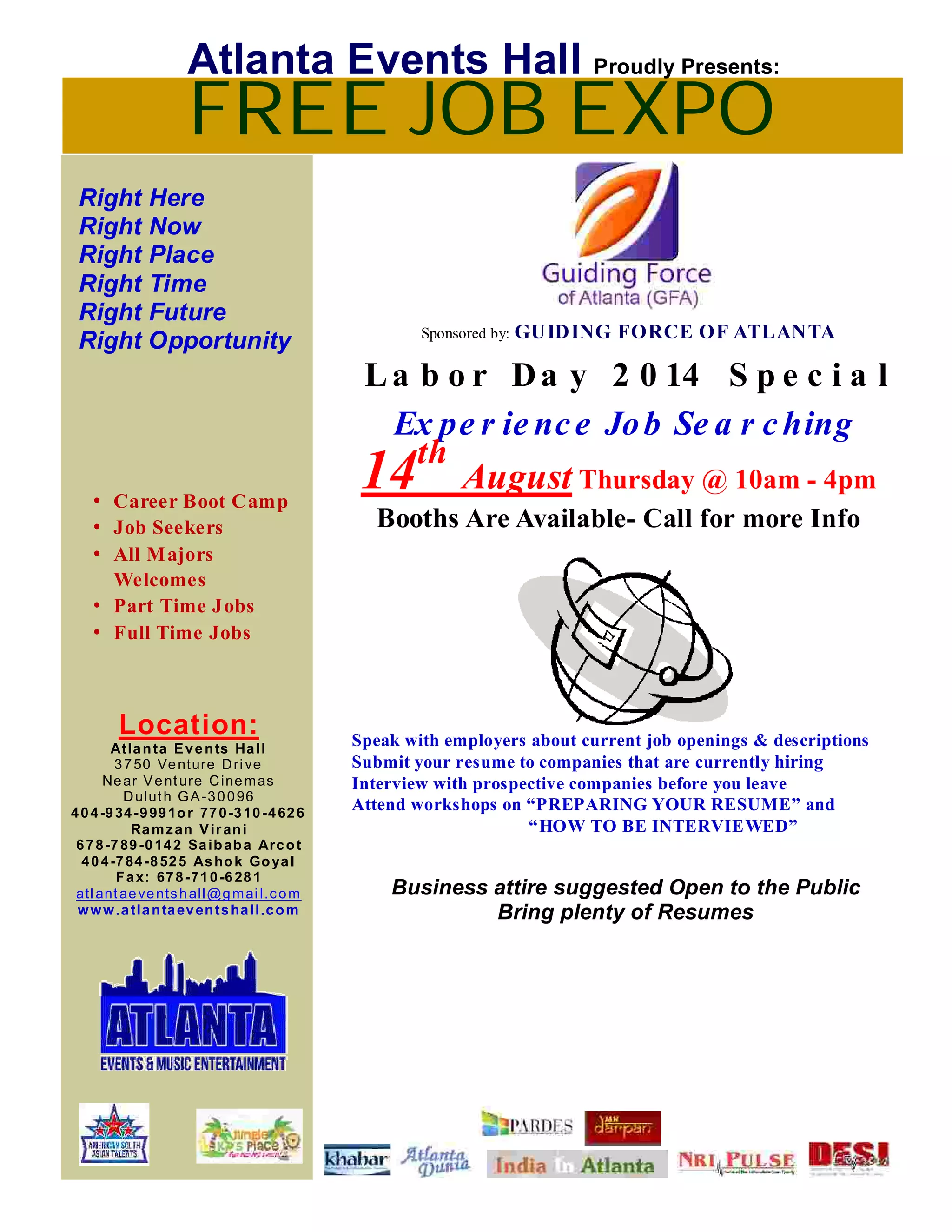 Job fair update flyer pdf 4 | PDF