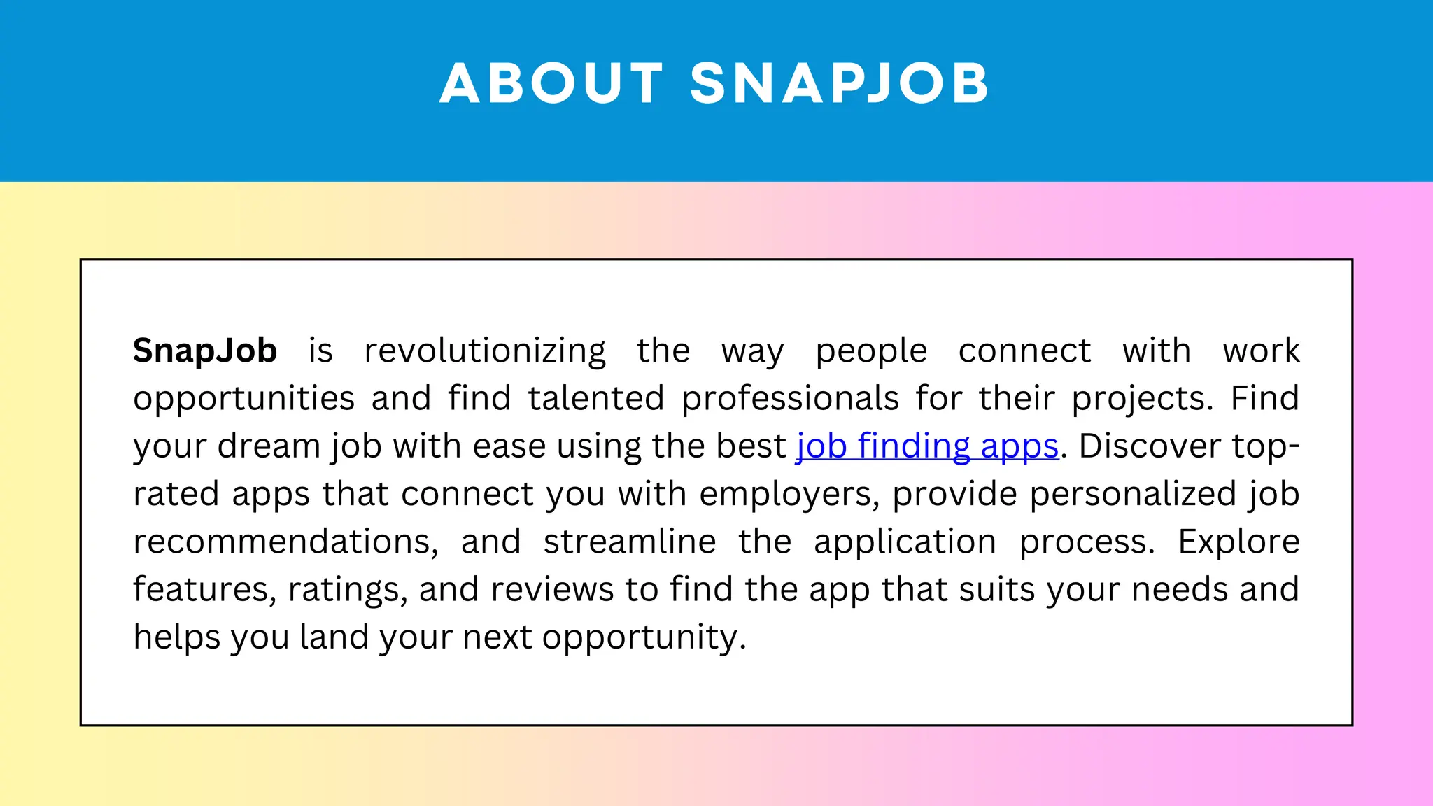 Job Finding Apps Everything You Need to Know in 2024 | PPT