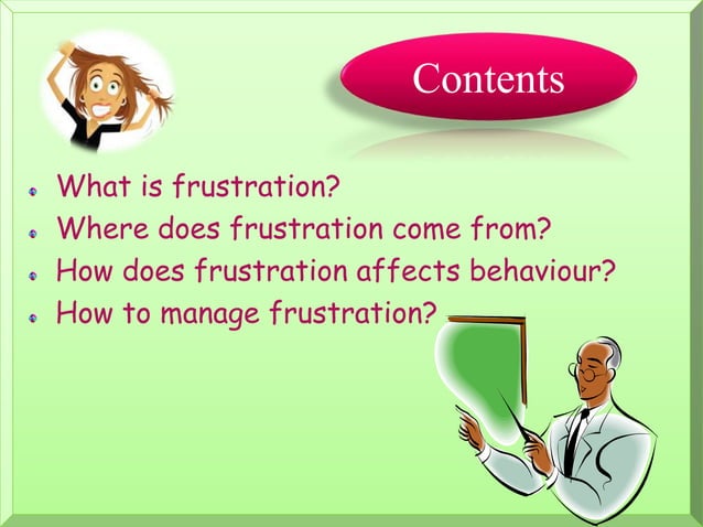 Job frustration | PPT