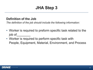 Job Hazard Assessment Fundamentals | PPTX