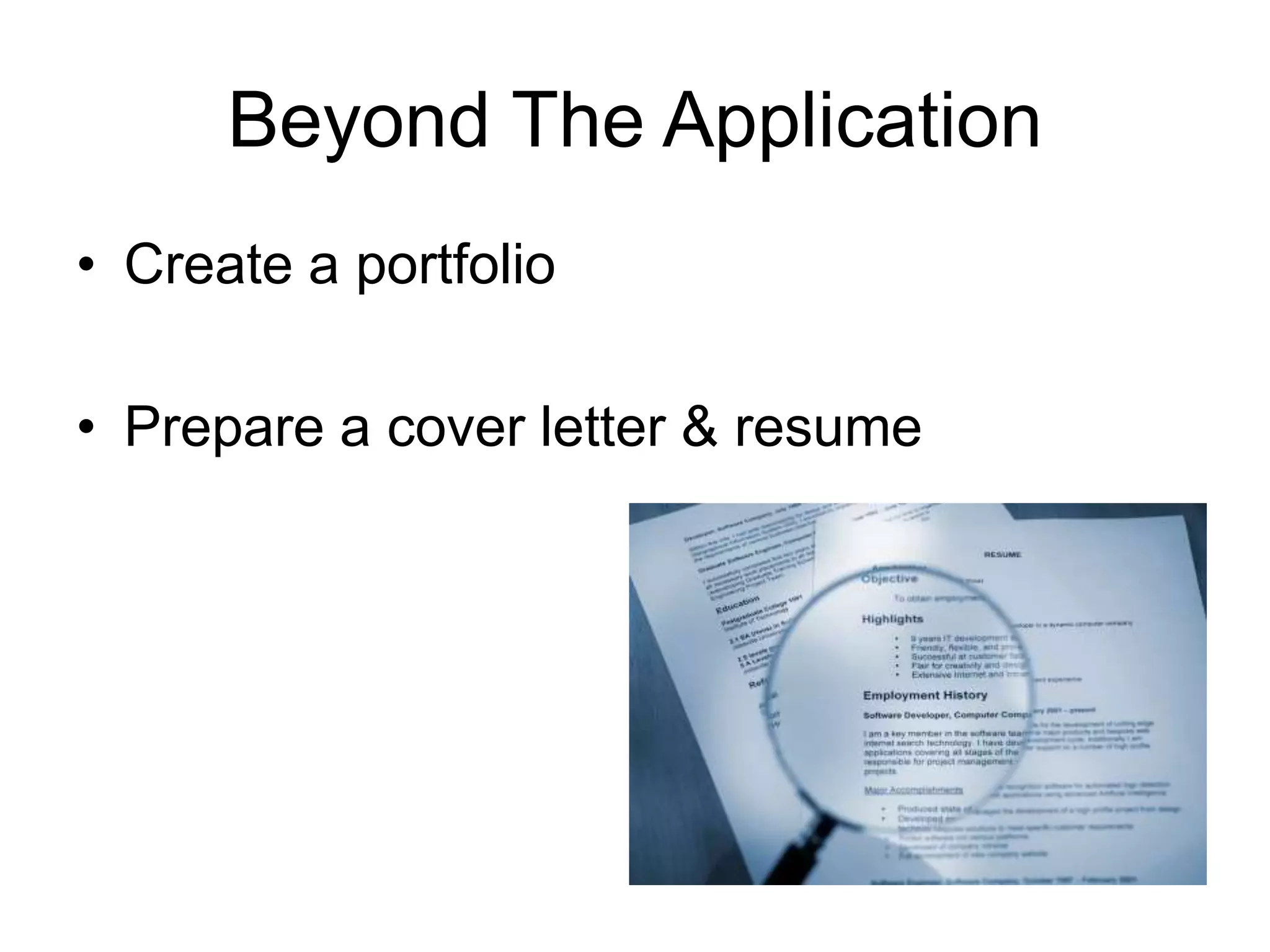 Job Hunting PowerPoint | PPTX