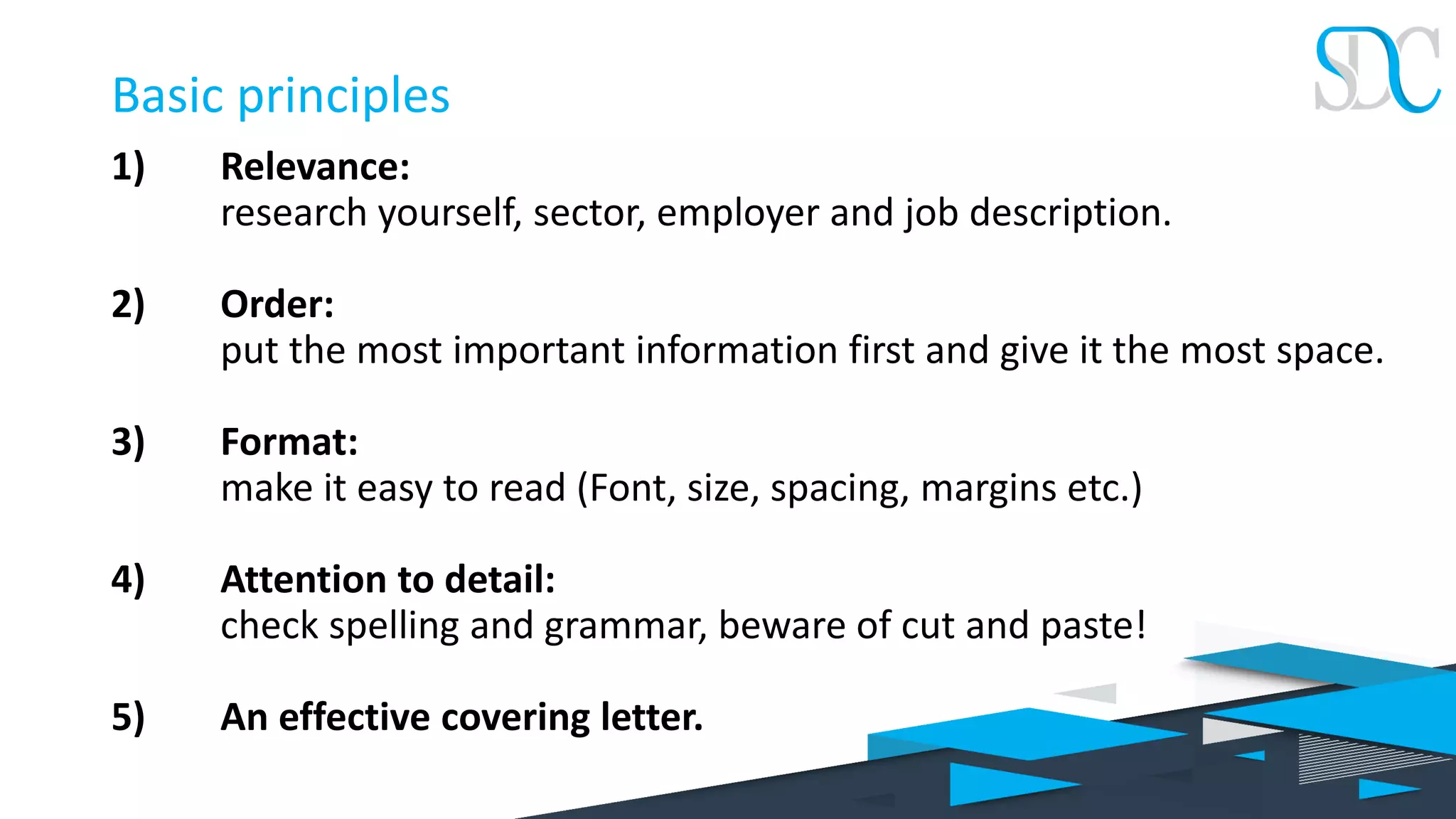 Resume Writing & Interview Skills | PDF