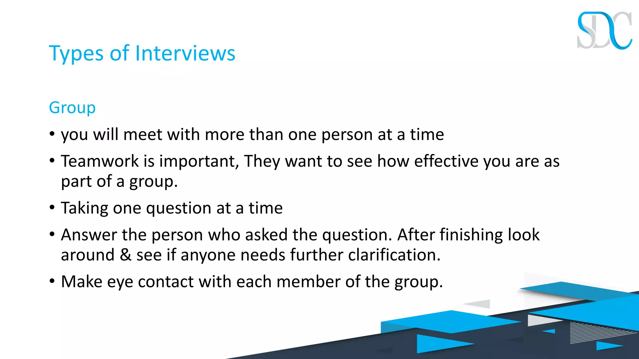 Resume Writing & Interview Skills | PDF