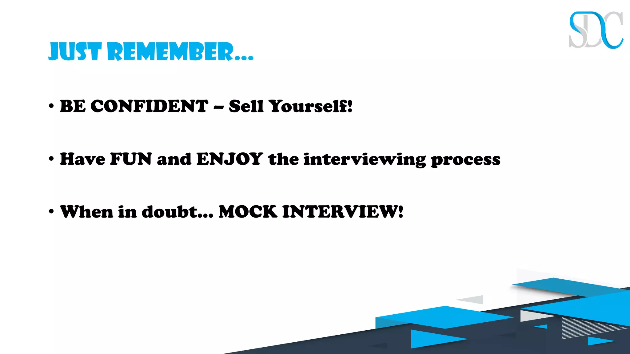 Resume Writing & Interview Skills | PDF