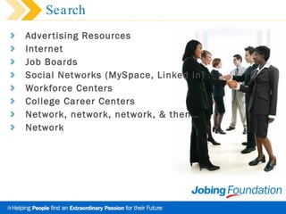 Job Seeker Presentation: 8 Steps To Your Next Career | PPT