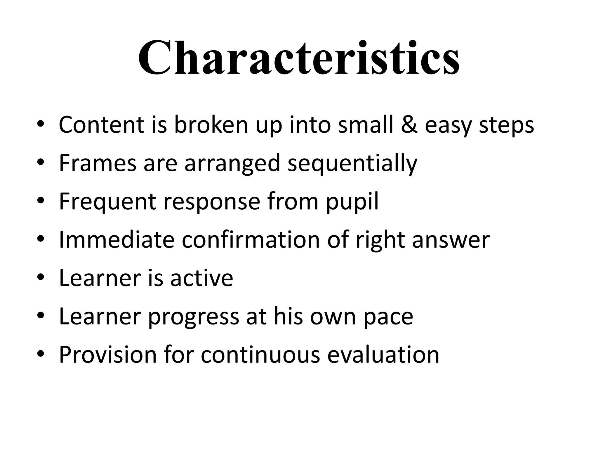 programmed learning | PPTX