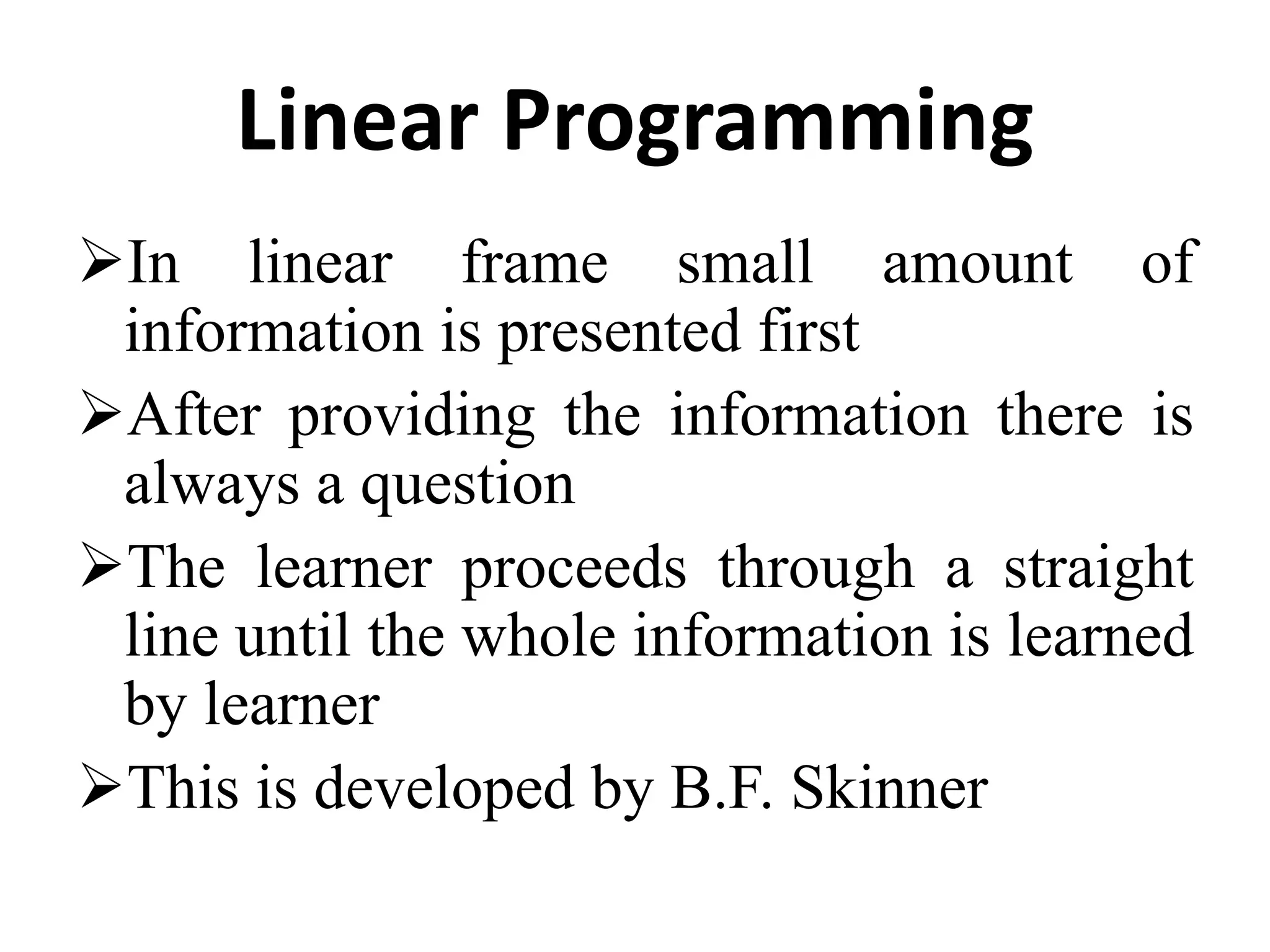 programmed learning | PPTX