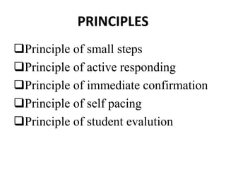 programmed learning | PPTX