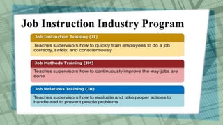 Job instruction | PPTX