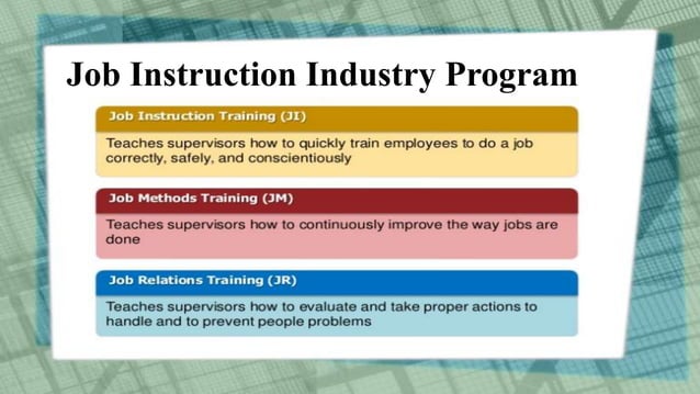 Job instruction | PPTX