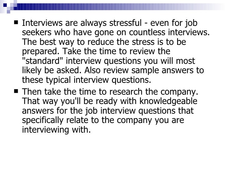 Job Interview