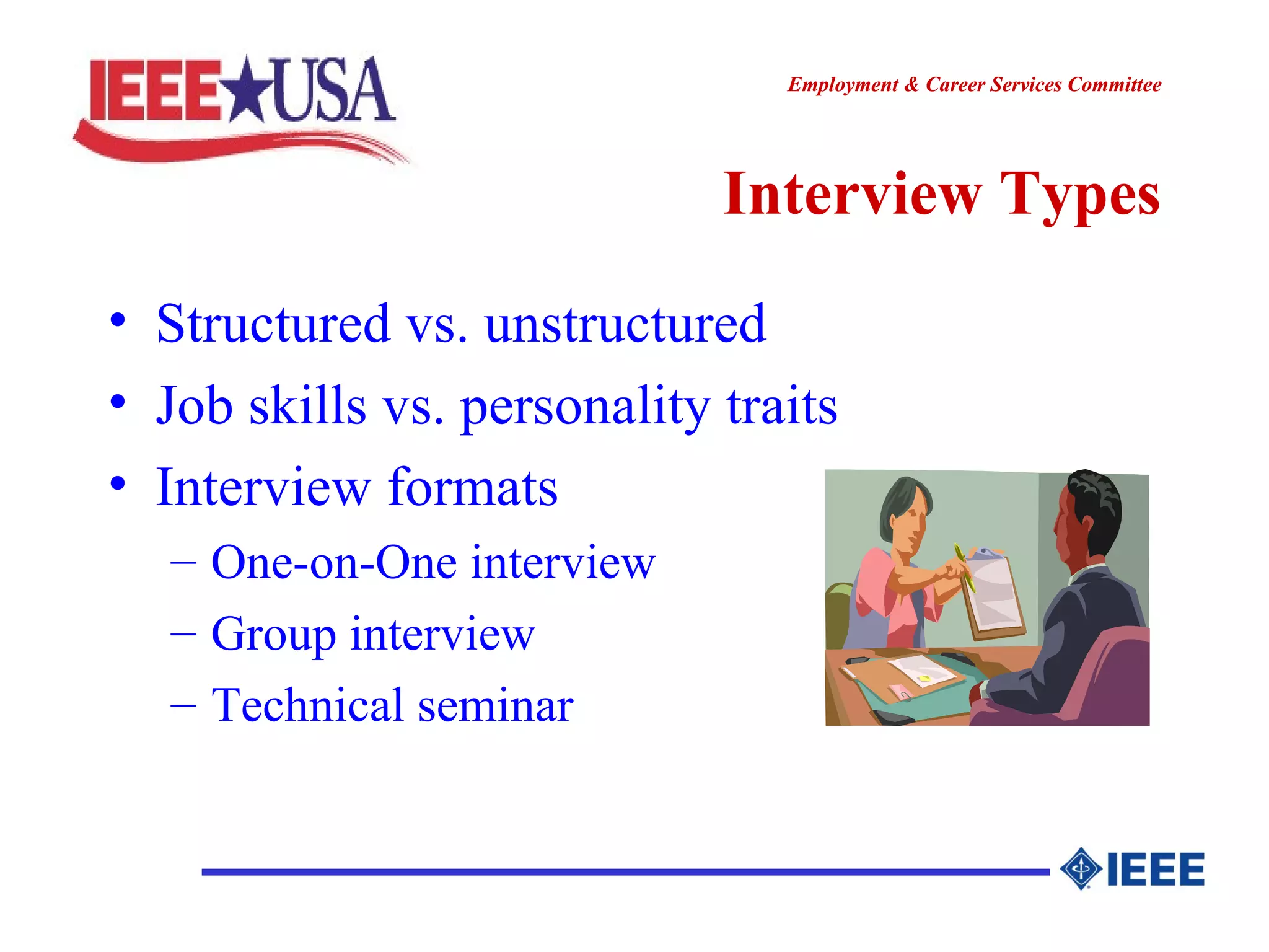 Job interview | PPT
