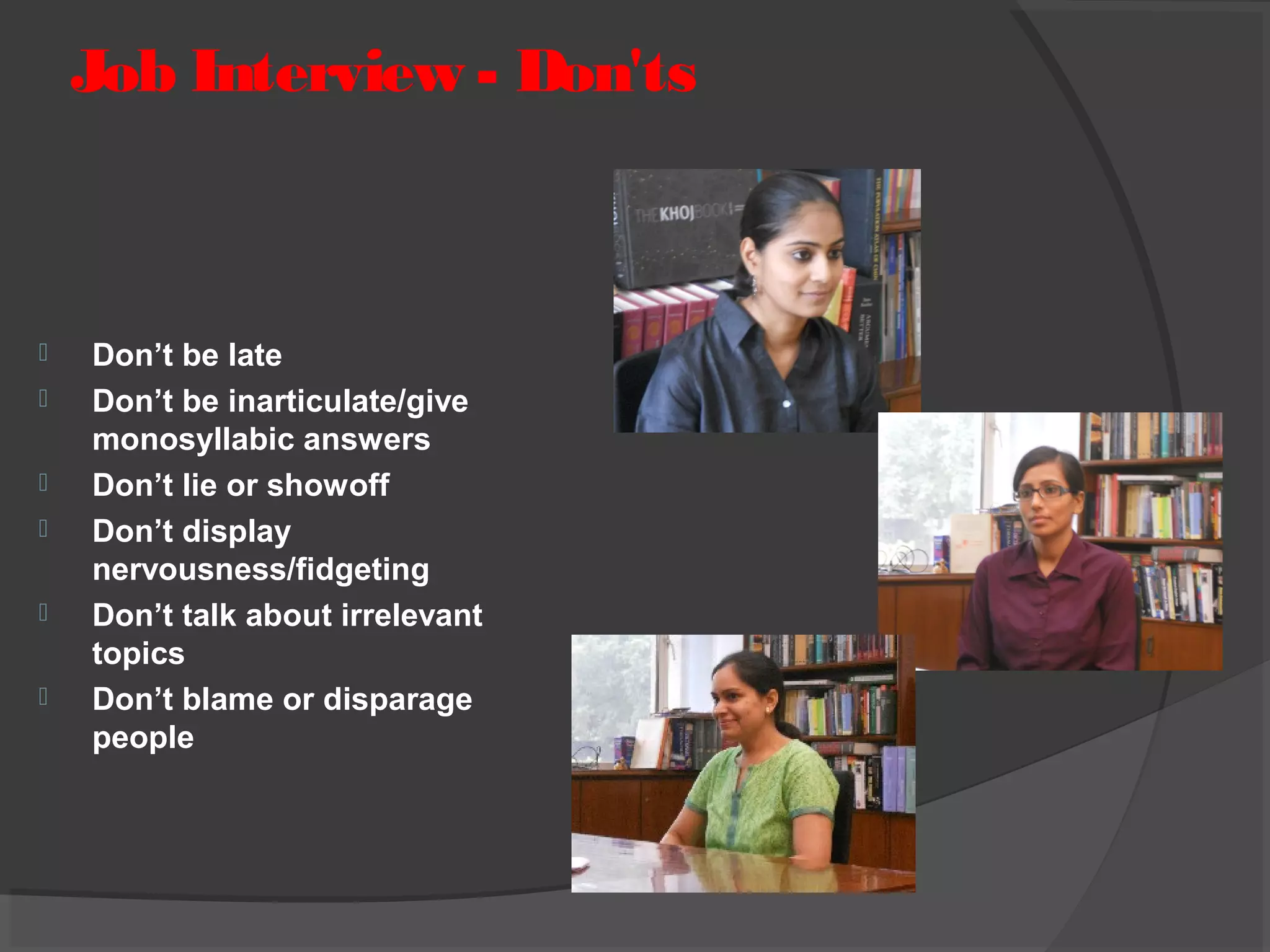 Job interview | PPT