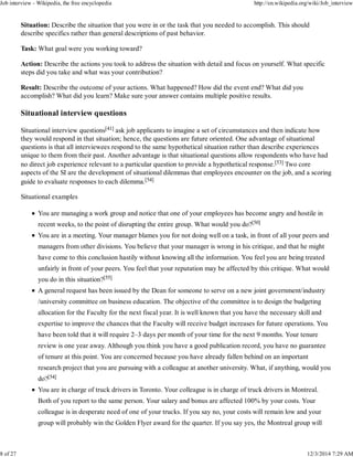 Job Interview. | PDF