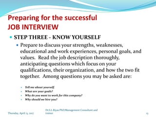 Job interview | PPT