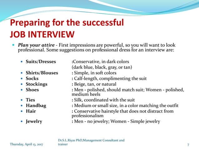 Job interview | PPT