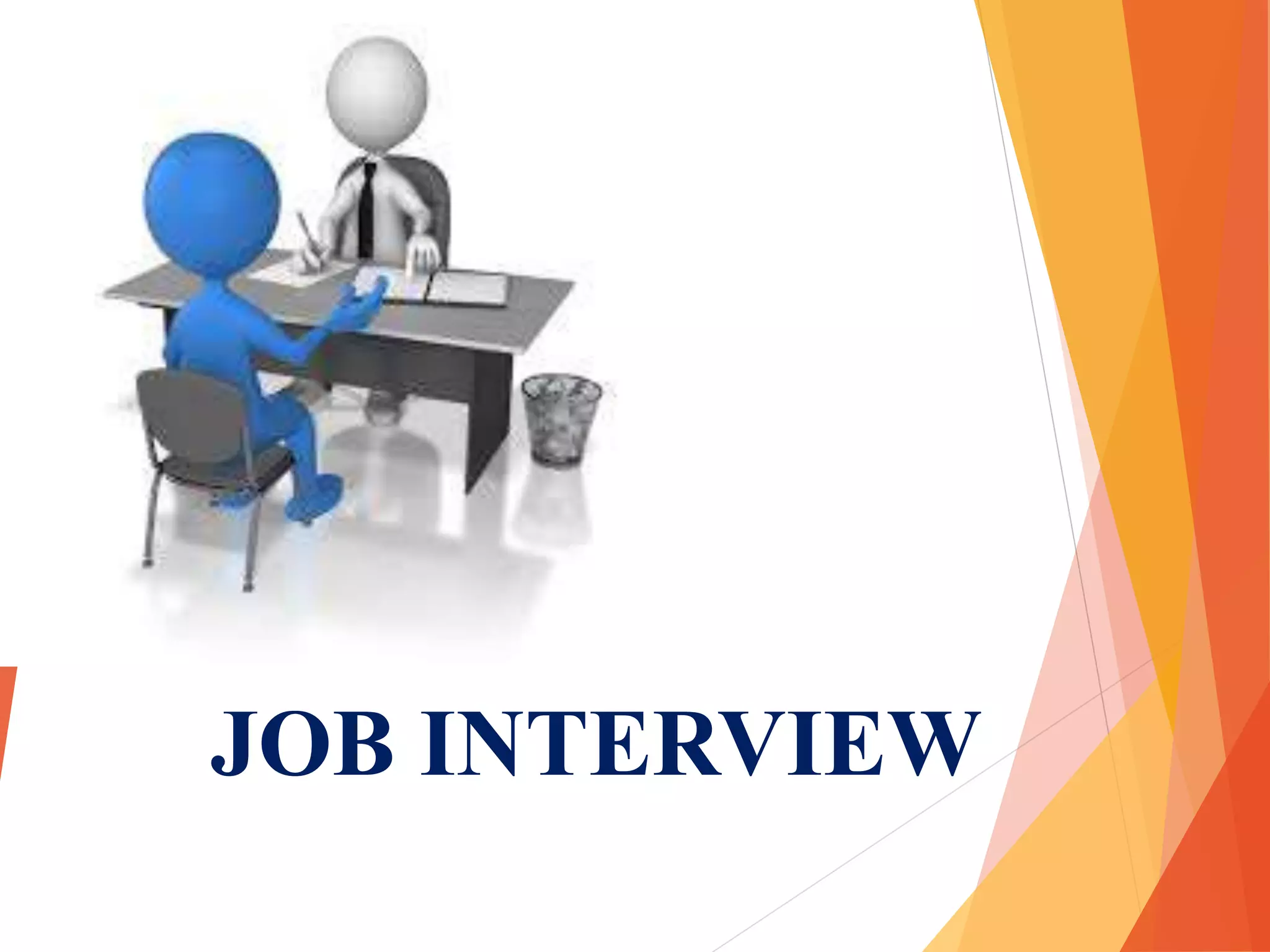 Job interview | PPT