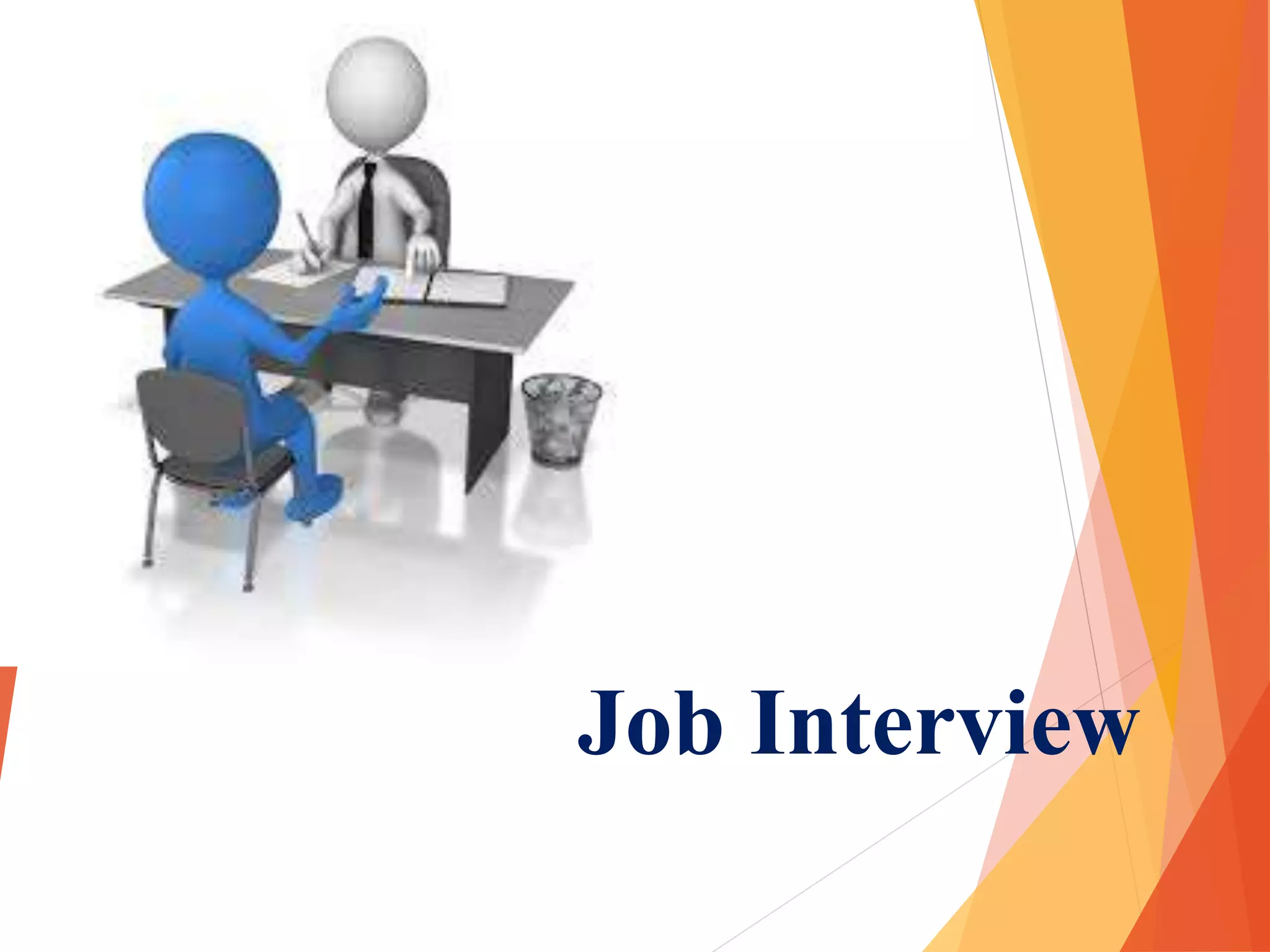 Job interview | PPTX