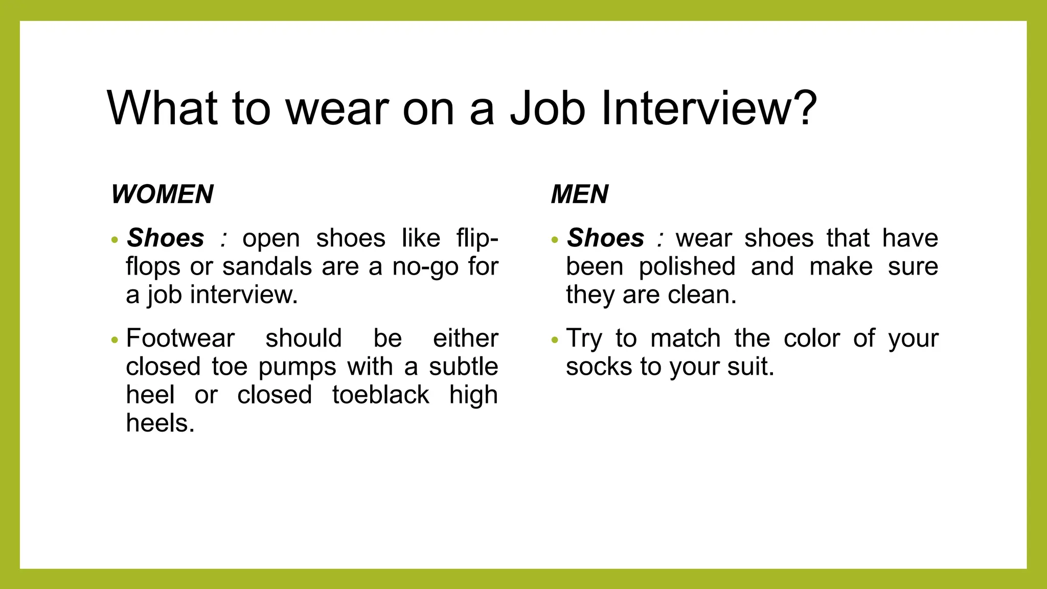 JOB INTERVIEW lesson plan quarter three.pptx