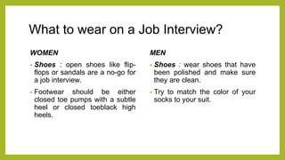 JOB INTERVIEW lesson plan quarter three.pptx