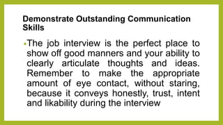 JOB INTERVIEW lesson plan quarter three.pptx