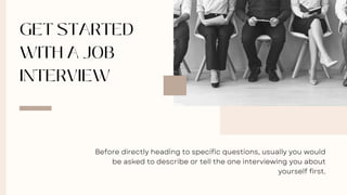 Job Interview material-English for business | PDF
