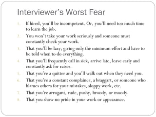 Job Interview - A Complete Guide | PPT