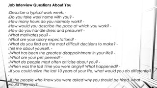 Job Interview (1) | PPT