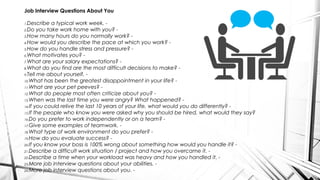 Job Interview (1) | PPT