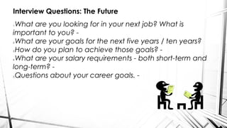 Job Interview (1) | PPT