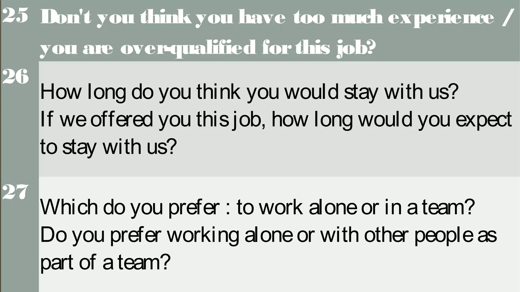 Job Interview (2) | PPT