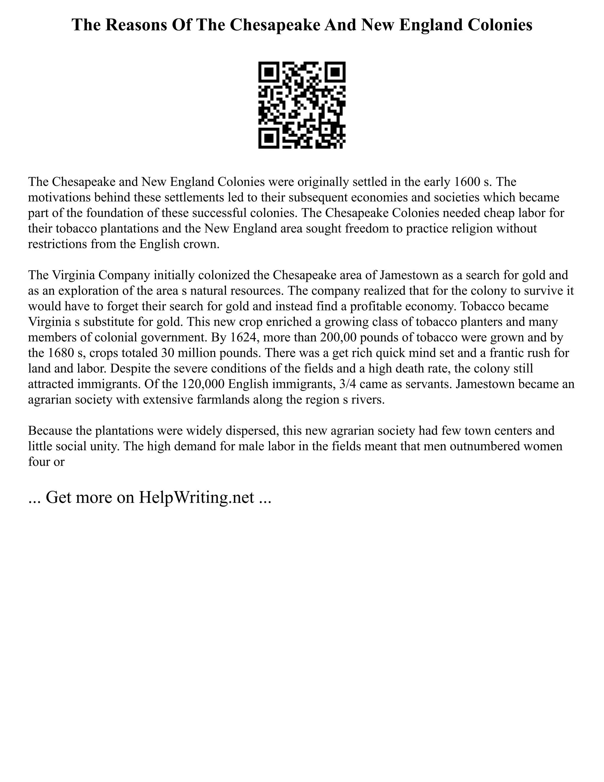 Job Interview Assignment Example Topics And Wel | PDF