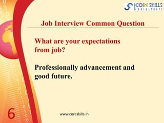 Job Interview Common Question | PPSX
