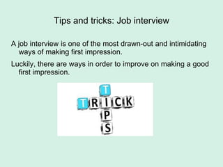 Preparing Job interview | PDF | Resume Writing and Advice | Job Search