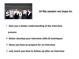 Job interview information | PPT