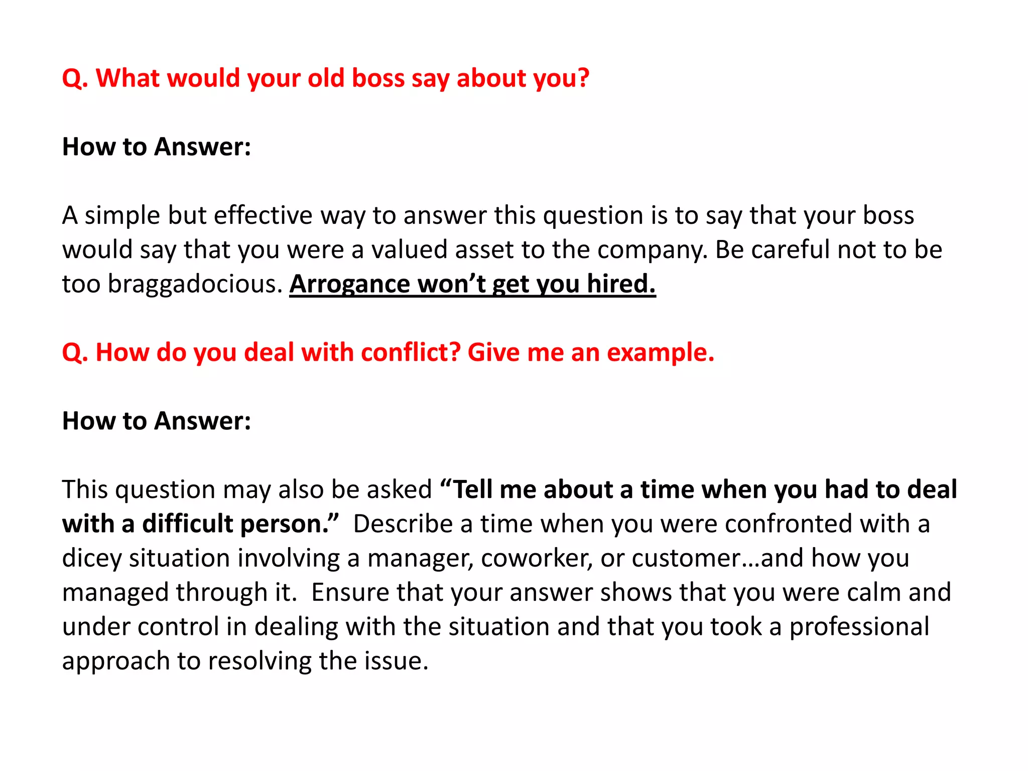 Job interview preparation worksheet | PPT