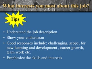 Job Interview Skills | PPT